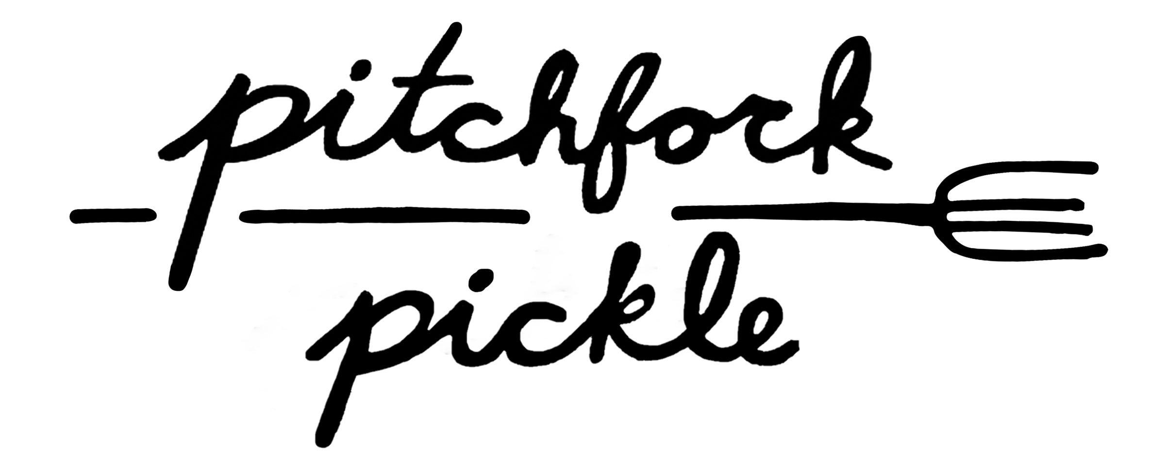 Pitchfork Pickle logo
